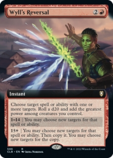 Wyll's Reversal (Extended Art) | Commander Legends: Battle for Baldur's ...