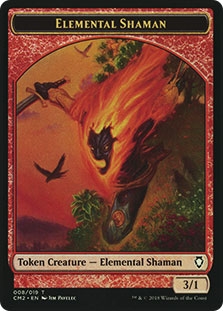 Elemental Shaman Token (8/19) | Commander Anthology Volume II English ...