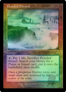 Flooded Strand (Retro Frame) | Modern Horizons 3 English Foil Singles ...
