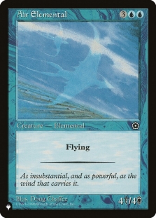 Air Elemental | Mystery Booster/The List English Regular Singles ...
