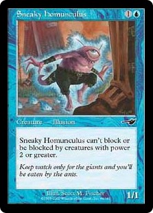 Sneaky Homunculus | Nemesis English Regular Singles | Magic the Gathering